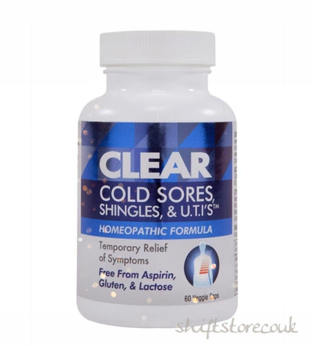 CLEAR Products Clear Cold Sores, Shingles & UTI'S 60 Capsules | SHiFT SToRE
