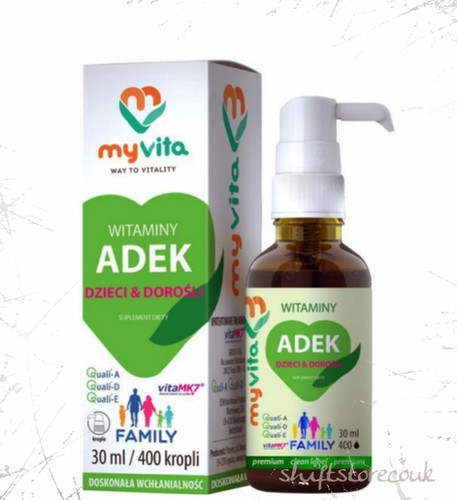 MyVita ADEK Family, drops for children and adults 30ml | SHiFT SToRE