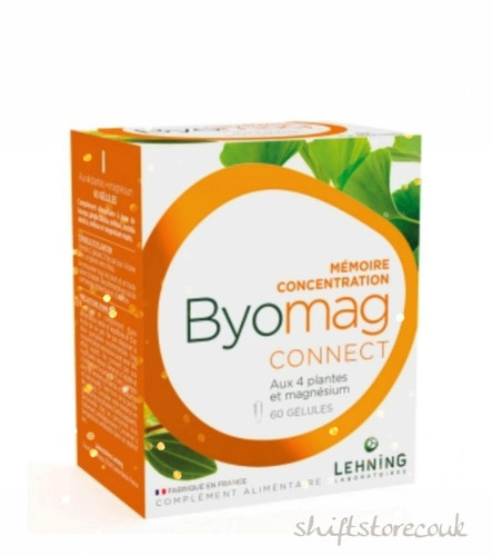 Lehning Byomag Connect 60caps Biomag for memoryand concentration ...
