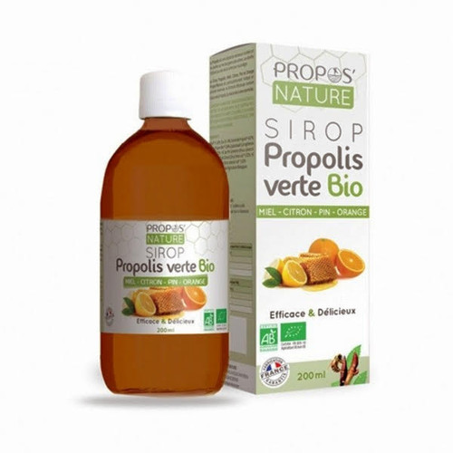 Propos Nature Organic Green Propolis Syrup 200ml | SHiFT SToRE