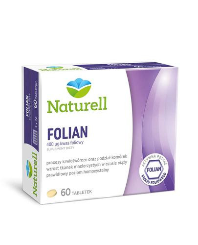 NATURELL Folian Folate, 60 tablets folic acid | SHiFT SToRE