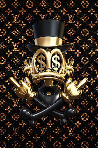 Dollar Duck Louis | Art-Empire