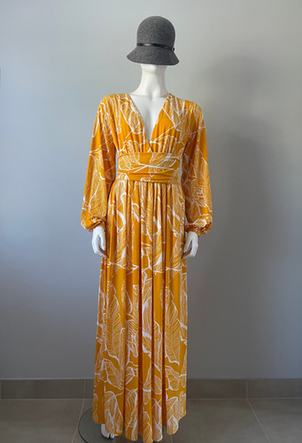 Charlie Irish Maxi Dress with Slit – Colour Meets Confidence.