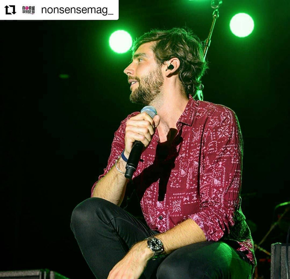 Alvaro in concert in Rimini (Italy), Friday 6th of July 2018