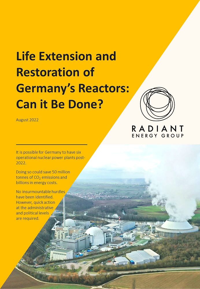 Life Extension and Restoration of Germany’s Reactors. Can it Be Done?