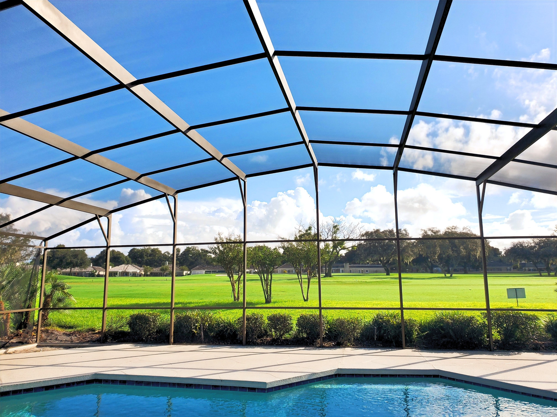 Pool Cage Forum | Pool Paint Screen