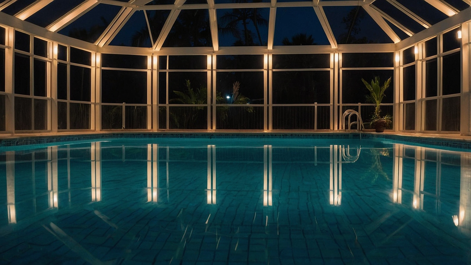 Pool cage lighting in Florida - All you need to know [+Prices]