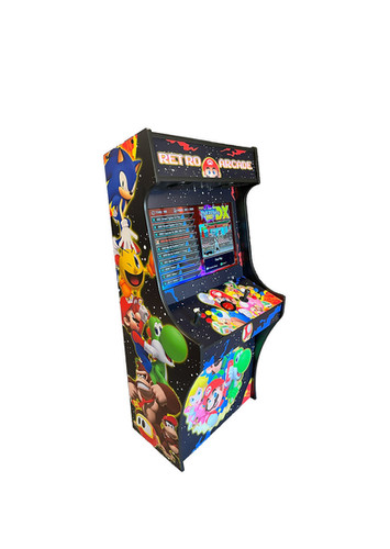 Deluxe Dual Light Gun Upright Arcade With Trackball 32 Monitor ...