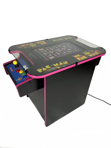 Two Sided Pink Trim Cocktail Arcade! | ArcadeImagination