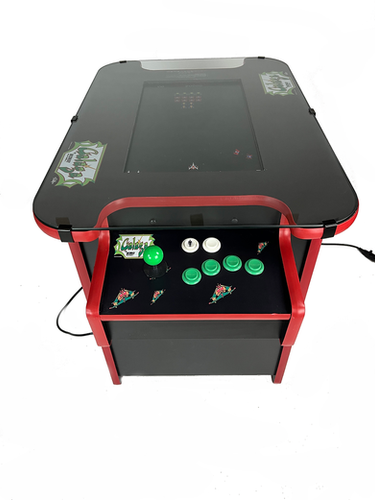 Two Sided Red Trim Cocktail Arcade! | ArcadeImagination