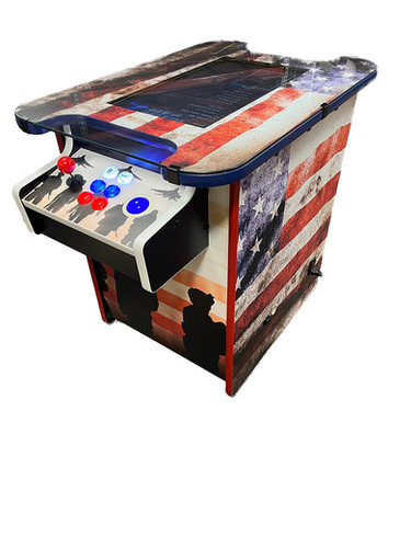 Ultimate Two Sided Military Cocktail Arcade! | ArcadeImagination