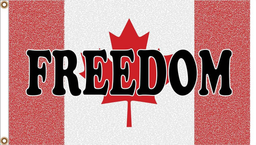 FREEDOM CANADA flag | Drapeau 2.0