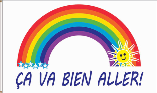 Drapeau ''ÇA VA BIEN ALLER !'' | Drapeau 2.0