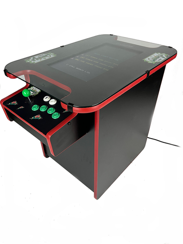 Deluxe Two Sided Red Trim Cocktail Arcade! | ArcadeImagination