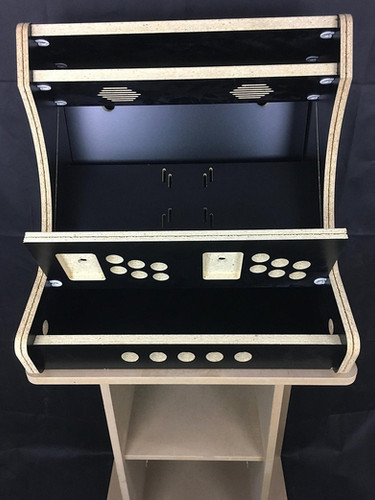 Bartop / WeeCade Arcade Deluxe Cabinet Kit for 17" and 19" Monitor ...