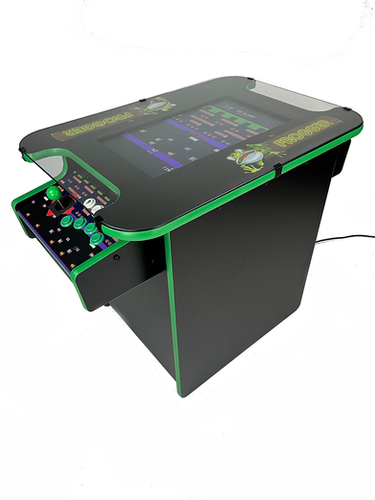 Two Sided Green Trim Cocktail Arcade! | ArcadeImagination