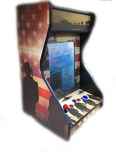 Deluxe Table Top Military Vertical Arcade -Military Edition ...