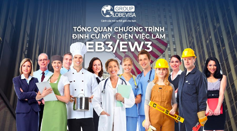 Tổng quan chương trình định cư Mỹ diện việc làm EB3/EW3