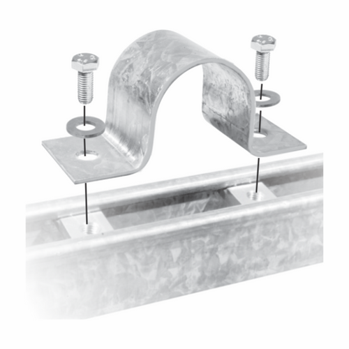 CBT SS1/04 L/DUTY SADDLE CLAMP 48MM PG | Cabstrut