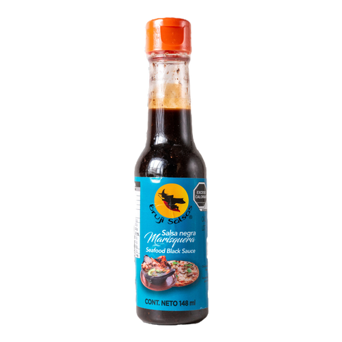 Salsa Negra Marisquera Bruji Salsas 148ml | DAC Playa del Carmen