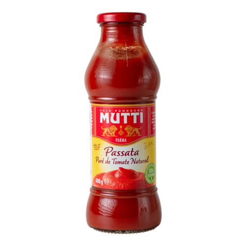 Pure de Tomate Natural Passata Mutti 400gr | DAC Playa del Carmen