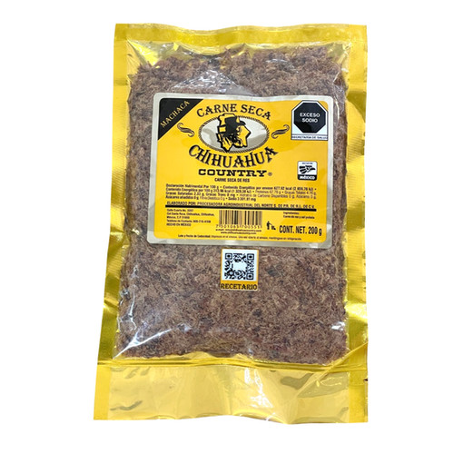 Carne seca para machaca Chihuahua Country 200gr | DAC Playa del Carmen