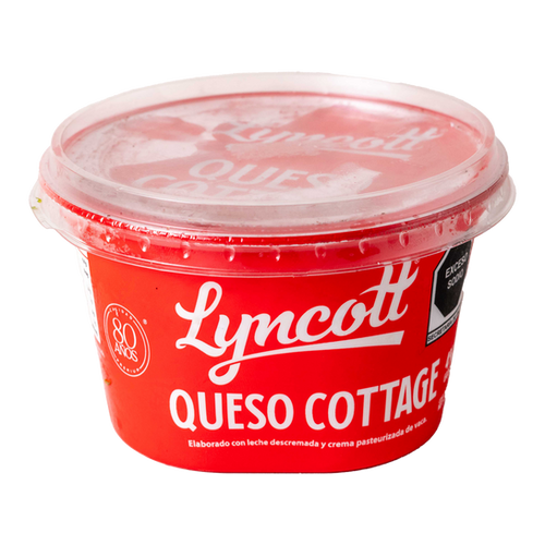Queso Cottage Lyncott 4% 380gr | DAC Cancún