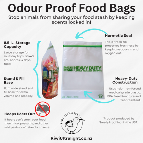 Odour-Proof Food Bag | Kiwi Ultralight