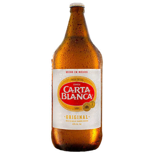 Carta Blanca Caguama 940 Ml Cervexpress