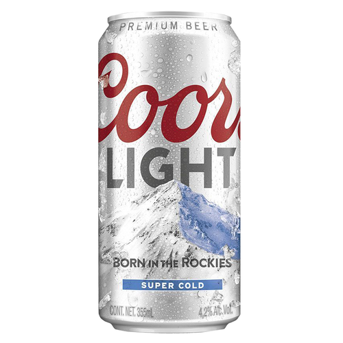 Coors Light Lata 355ml | Cervexpress
