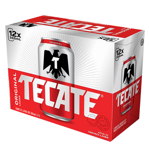 Tecate Original 12pk Lata 355ml. | Cervexpress