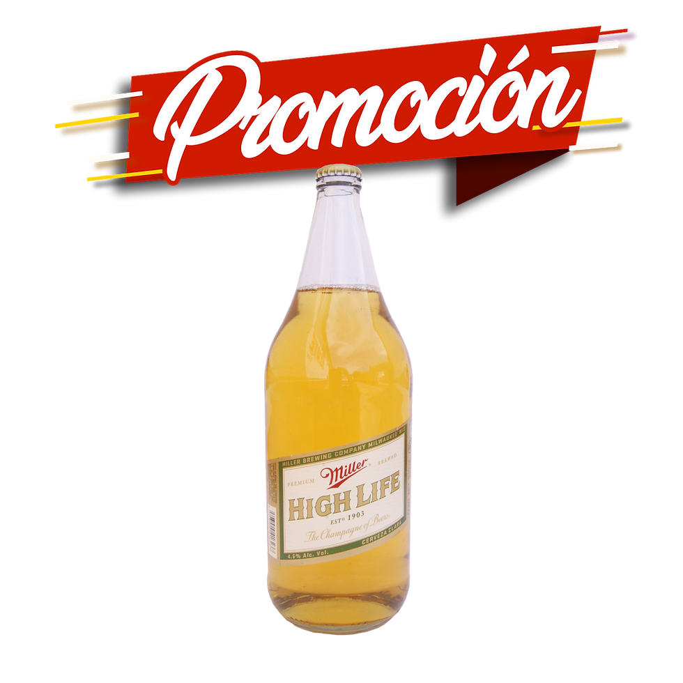 Miller High Life Caguama 940ml 2 x $65 | Cervexpress
