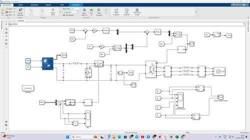 6 5 Mw Grid Connected Pv System In Matlab Lms Solution Inter