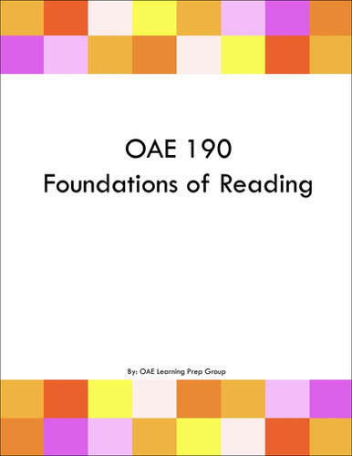 Foundations Of Reading 190