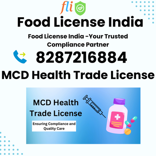 MCD Trade License | Food License India