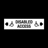 Sign Pack – “DISABLED ACCESS” | Election Shop @ Lonsdale