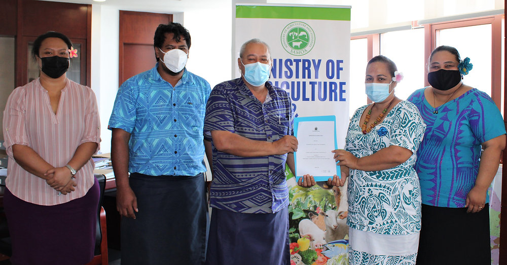 MAF Samoa & NGO Conservation International, collaborate to secure a ...
