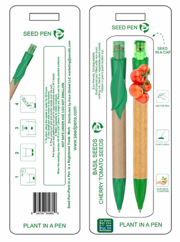 Tomato Seed Pens Biodegradable-2011SG-750 pcs minimum | 3dpromo