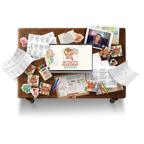 Activity Placemat Creator | Jessa Bellman Digi