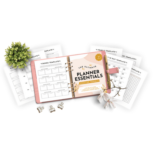 The Ultimate Planner Essentials Creator Bundle | Jessa Bellman Digi