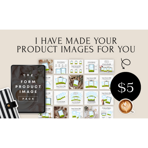 The Form Product Image Pack | Jessa Bellman Digi