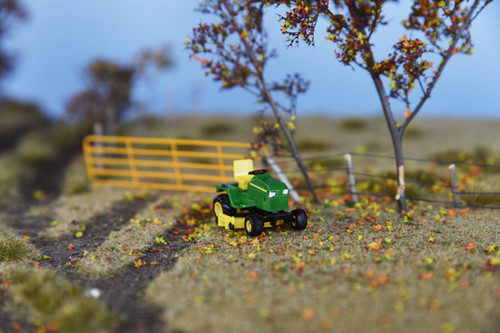 Green and Yellow Lawn Mower | Justin Displays