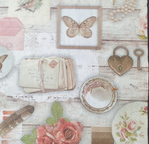 French Letters Serviette | Jtique