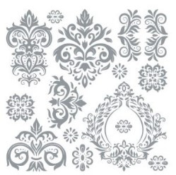 Rococo Foil Transfer | Jtique