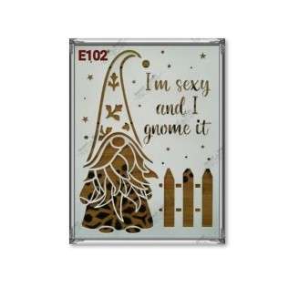 E102 Gnome Stencil | Jtique