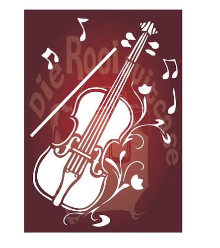 Violin Stencil | Jtique