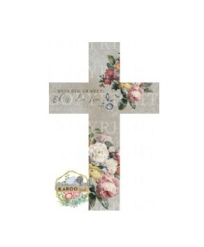 KSCR014 Cross Decoupage Paper | Jtique