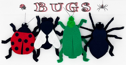 Bug Finger Puppet set | Artfelt
