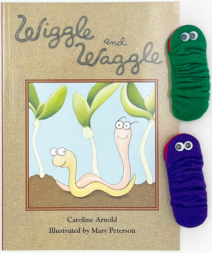 Finger Puppets and Book for: Wiggle & Waggle | Artfelt