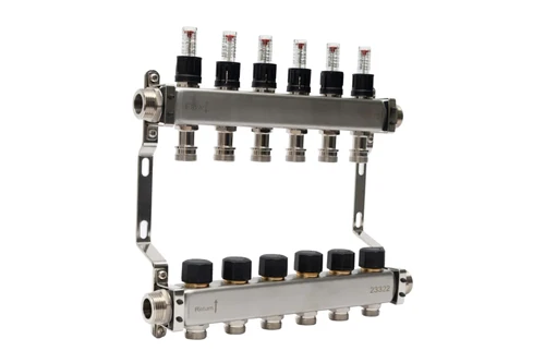 Megawarm® Manifolds With Ball Valve / Fill Drain Valve | Underfloor ...